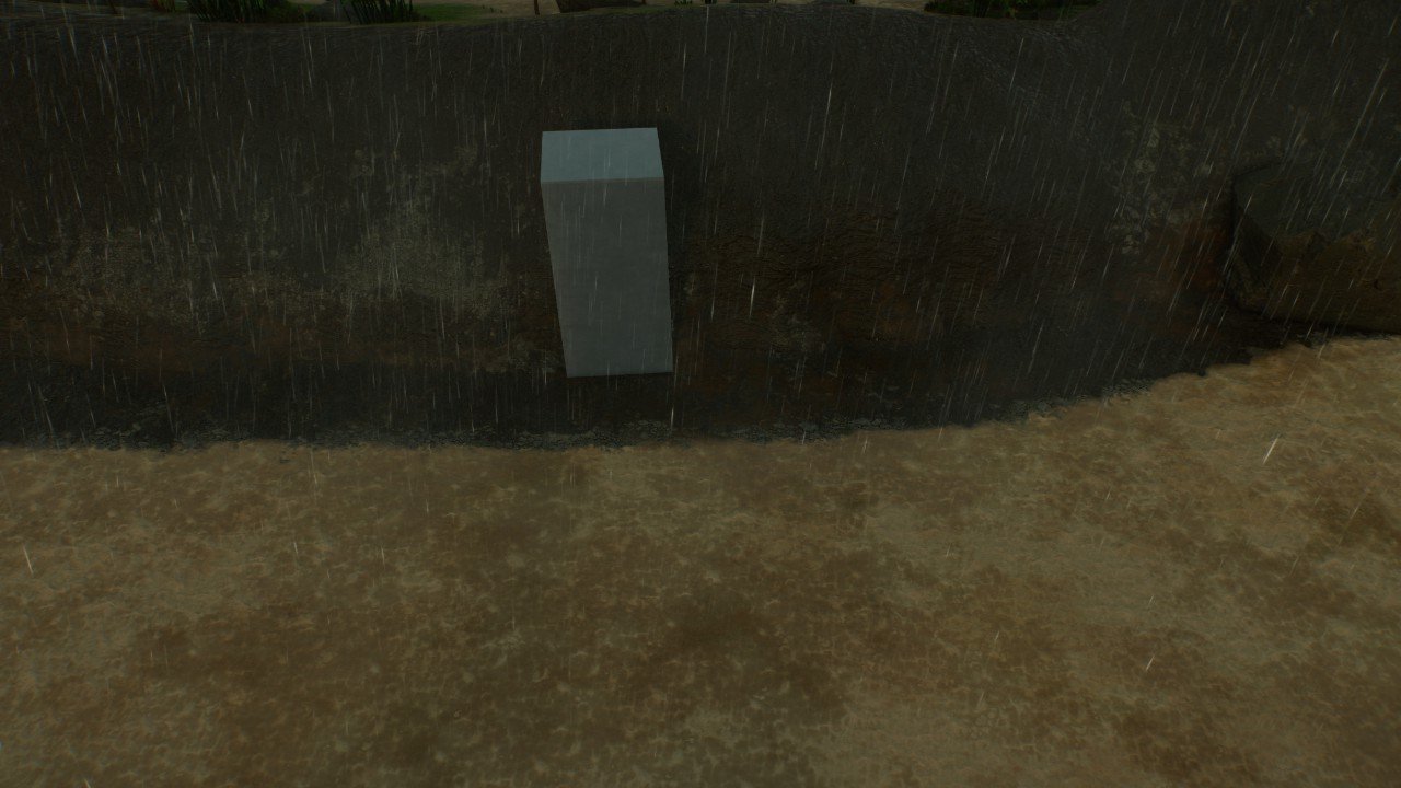 conrete slanted wall - Workshop - Jurassic World Evolution 3