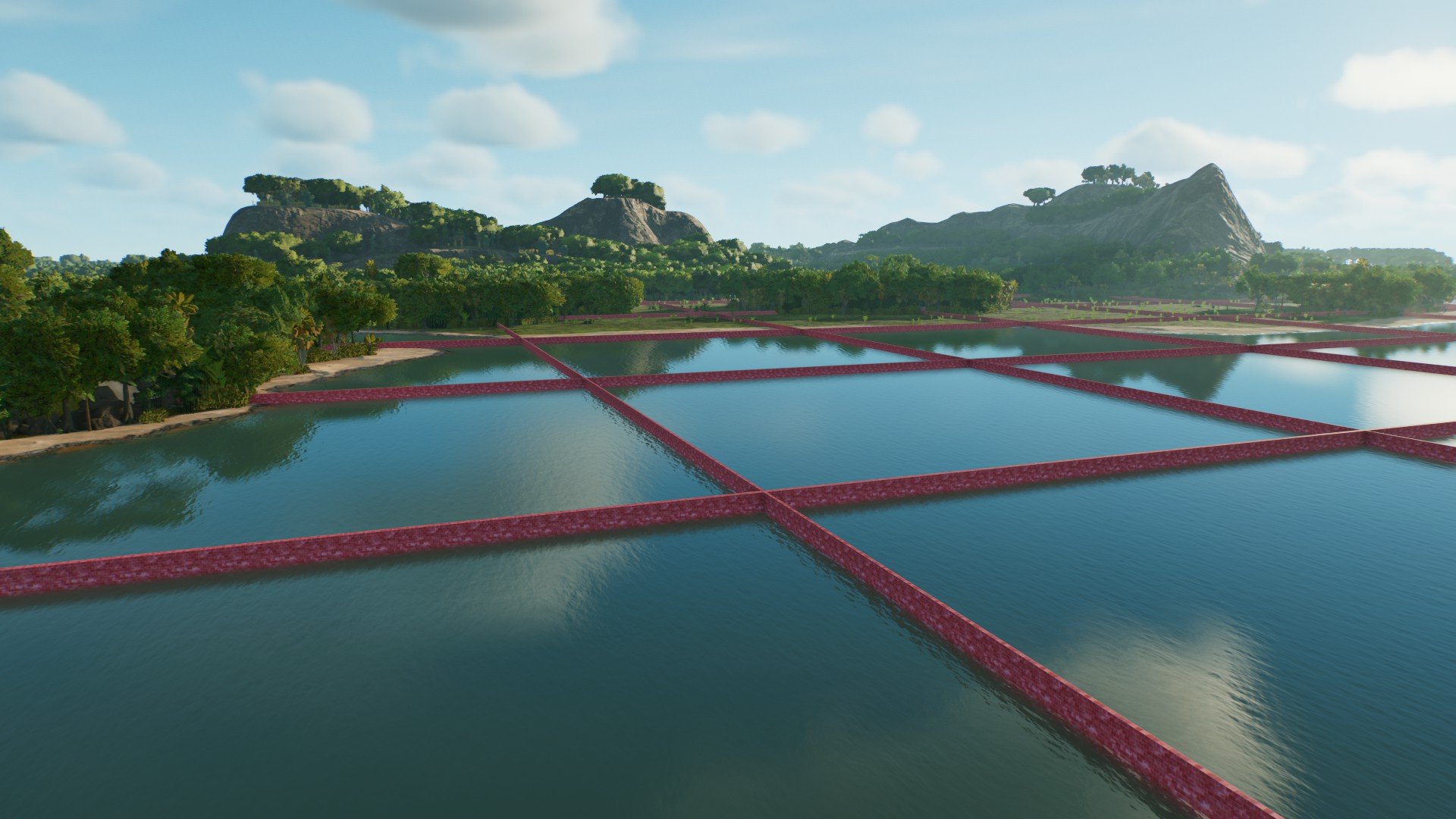 Isla Paraiso (Full Map with Terrain, With Grid) - Workshop - Jurassic ...