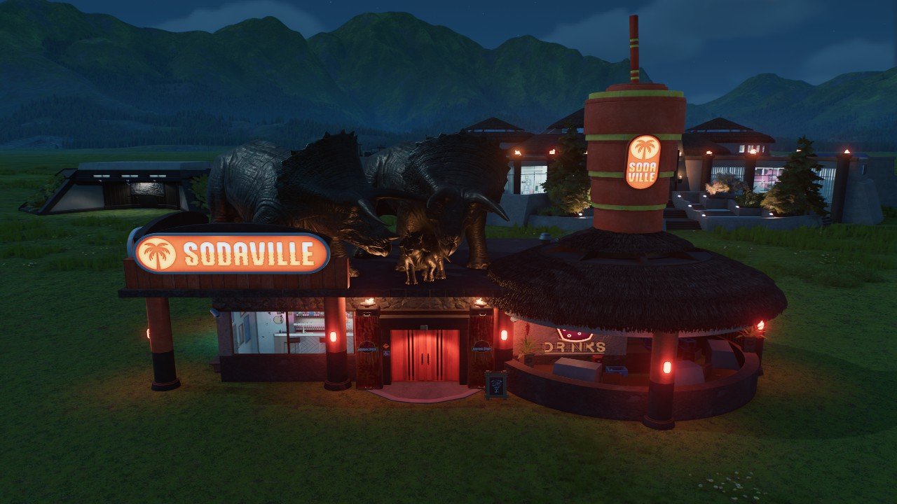 JPOG Inspired Sodaville Shop - Workshop - Jurassic World Evolution 3