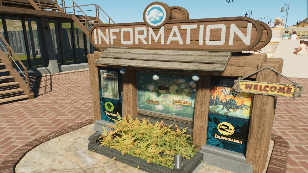 Information And Map Workshop Jurassic World Evolution 3