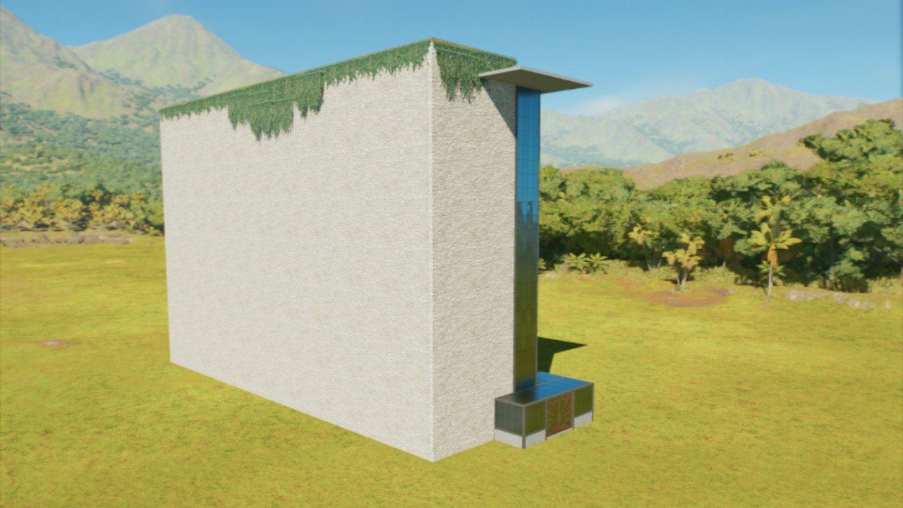 Safari Lodge big wall - Workshop - Jurassic World Evolution 3