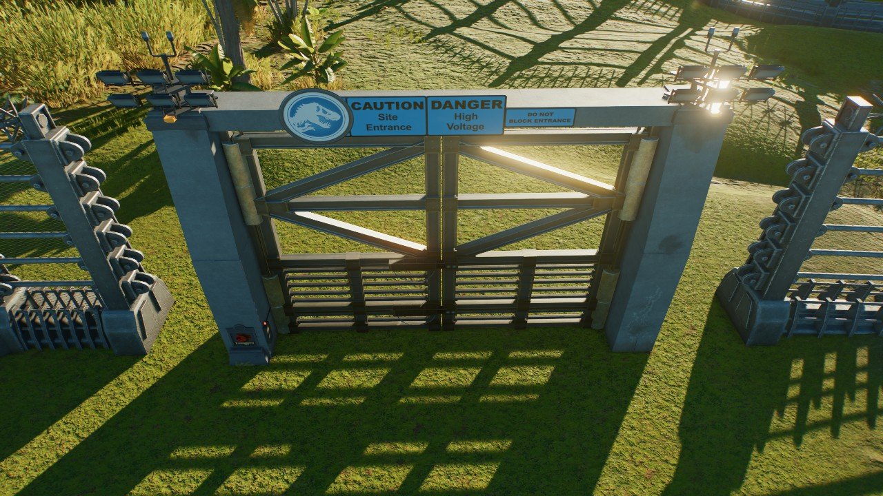 T-Rex Gate JP93 Rex - Workshop - Jurassic World Evolution 3