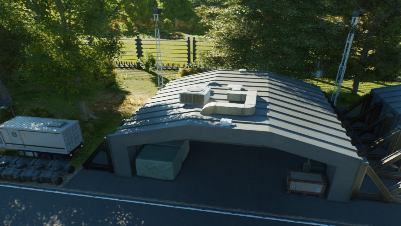 airplane hangar - Workshop - Jurassic World Evolution 3