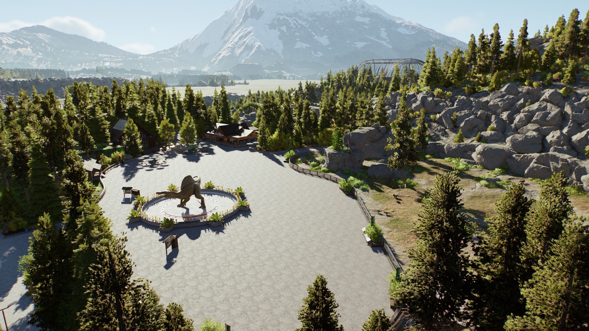 Grand Teton Conservation zoo WIP - Workshop - Jurassic World Evolution 3