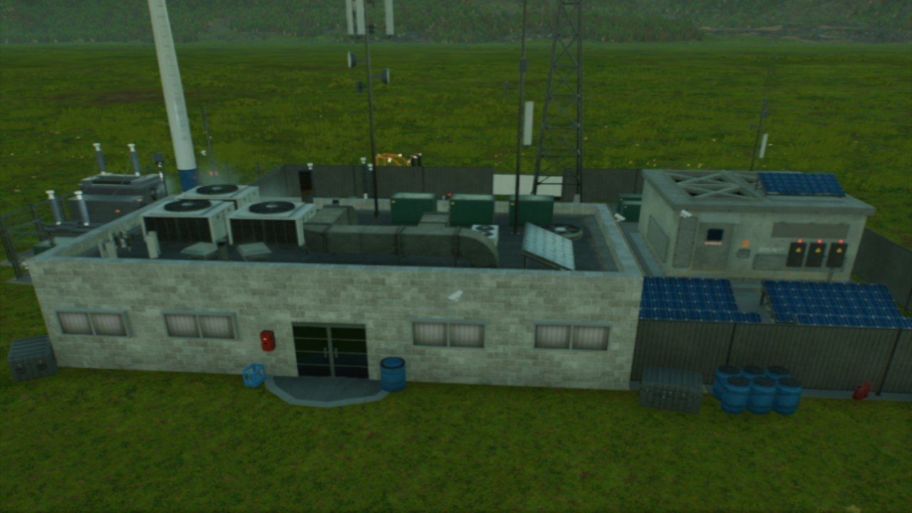 Small power plant: Concrete Style - Workshop - Jurassic World Evolution 3