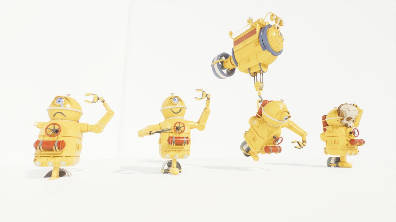 Lumo, animated Aquatic Robot - Planet Coaster 2 creation - Frontier ...