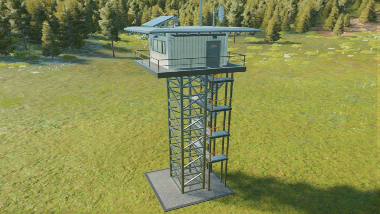 Facility Watchtower Outpost - Workshop - Jurassic World Evolution 3