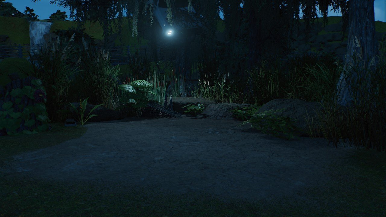 Car crash in tree. - Workshop - Jurassic World Evolution 3
