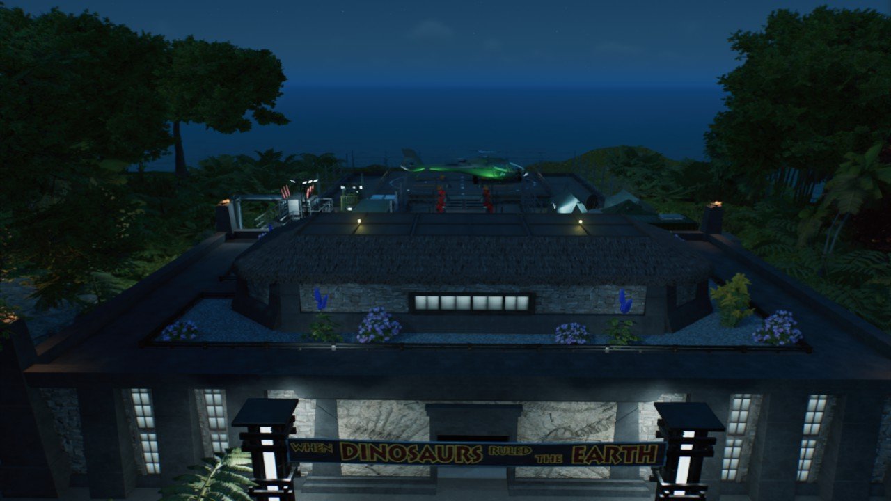 Lost World entrance - Workshop - Jurassic World Evolution 3