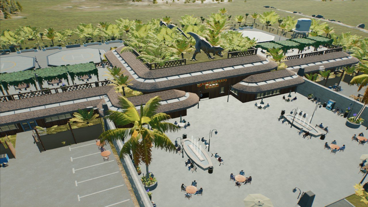 Jurassic Park Arrival Point - Workshop - Jurassic World Evolution 3