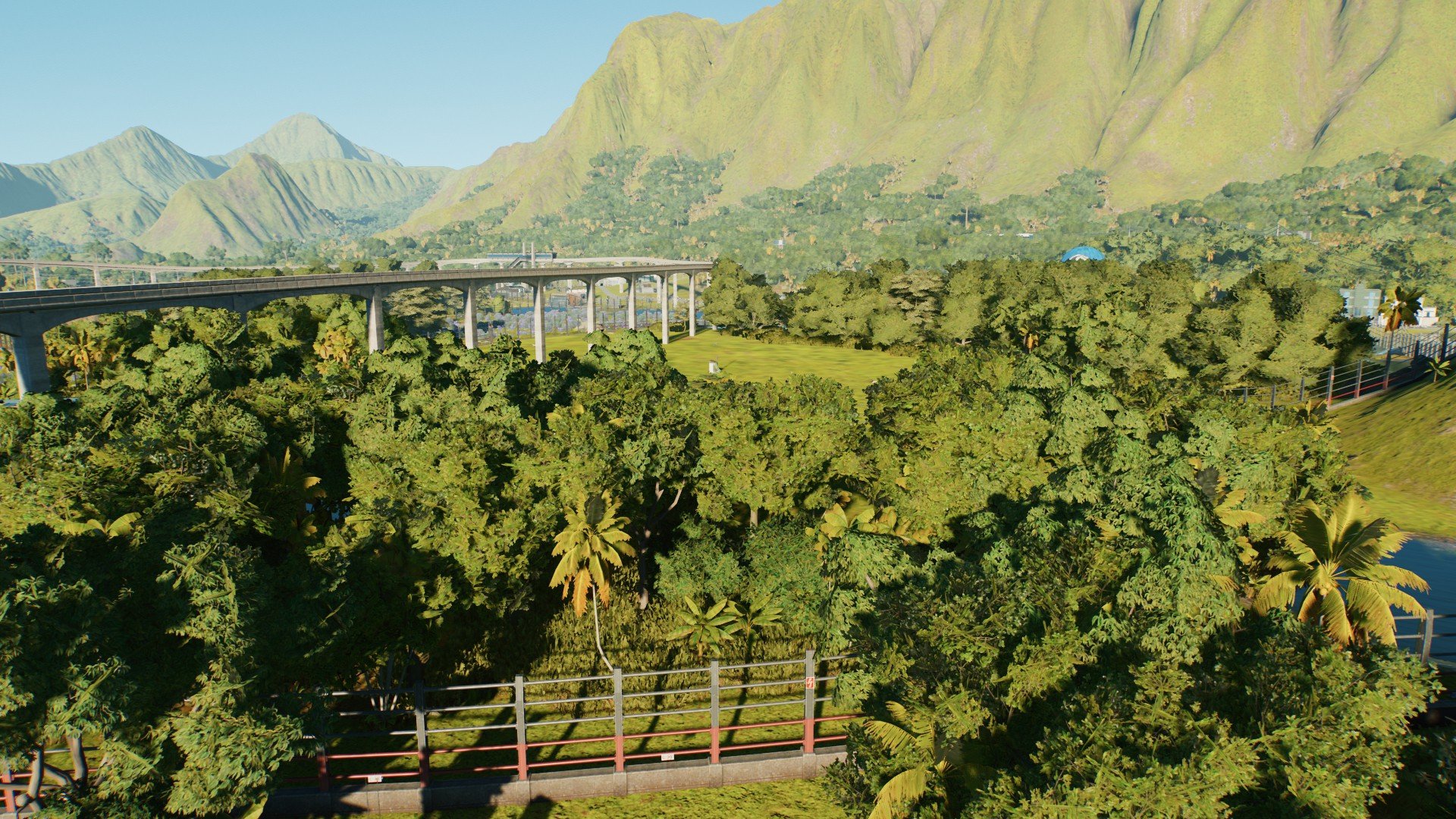 My own park - Jurassic World Evolution 3 creation - Frontier Workshop