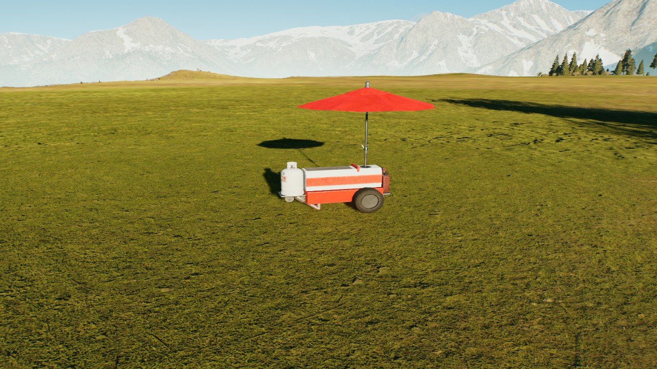 Hot Dog Cart - 创意工坊 - 《侏罗纪世界：进化 3》