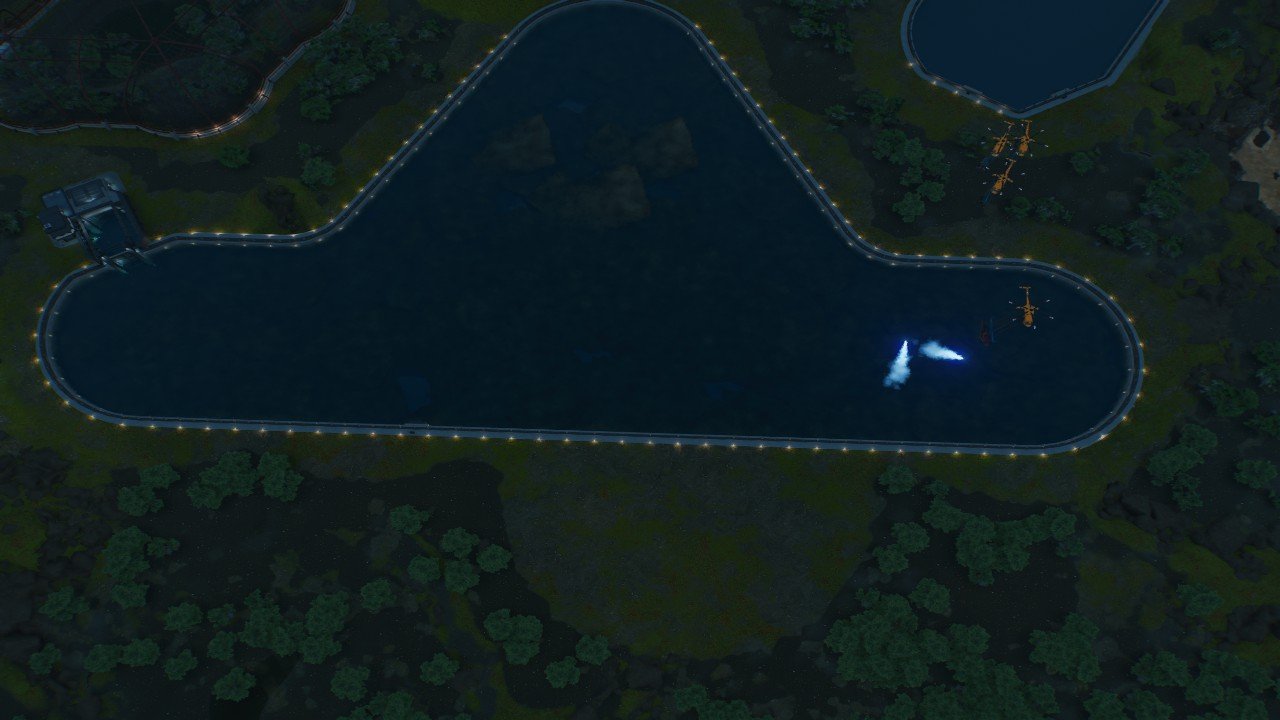 Low lagoon - Jurassic World Evolution 3 creation - Frontier Workshop