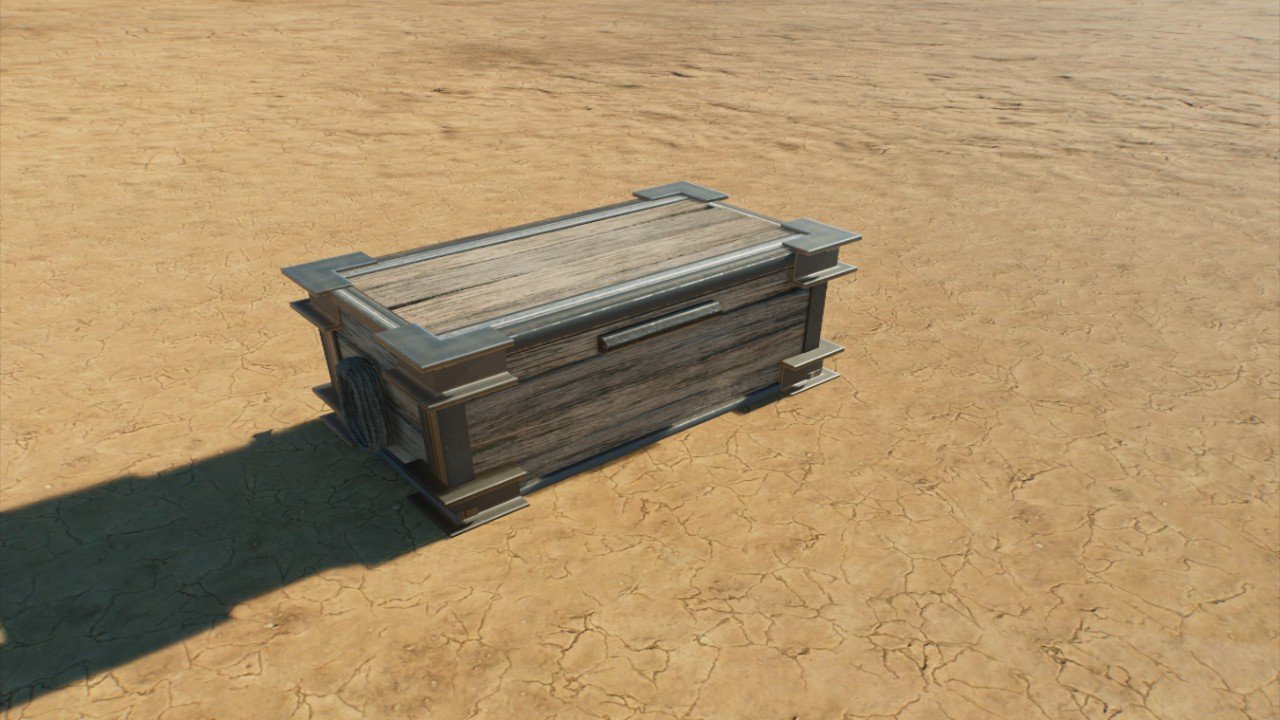 Rust Wood Box - Workshop - Jurassic World Evolution 3