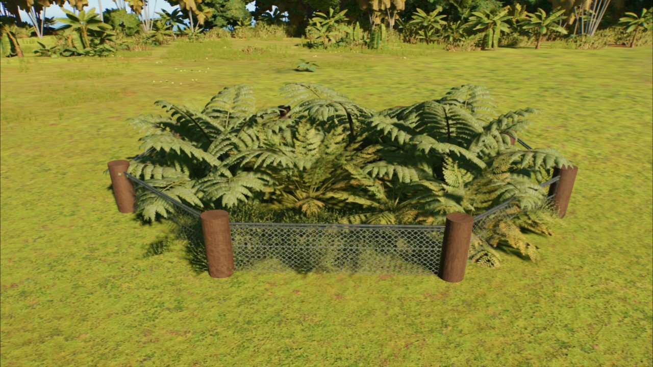 Small circular fence - Workshop - Jurassic World Evolution 3