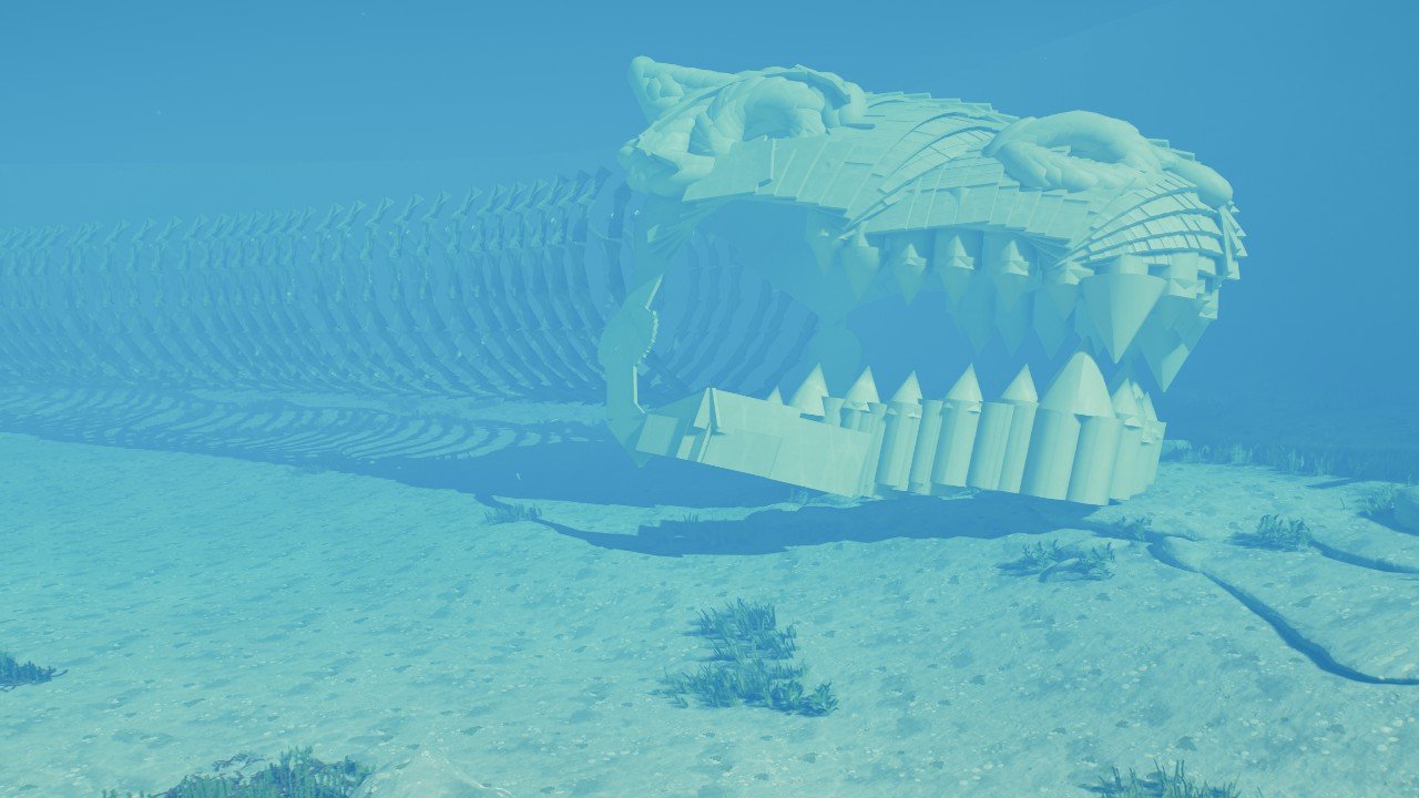 Gargantuan leviathan skeleton - Workshop - Jurassic World Evolution 3