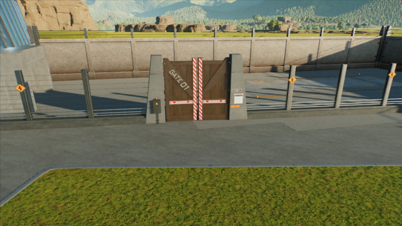 Cool gate - Workshop - Jurassic World Evolution 3