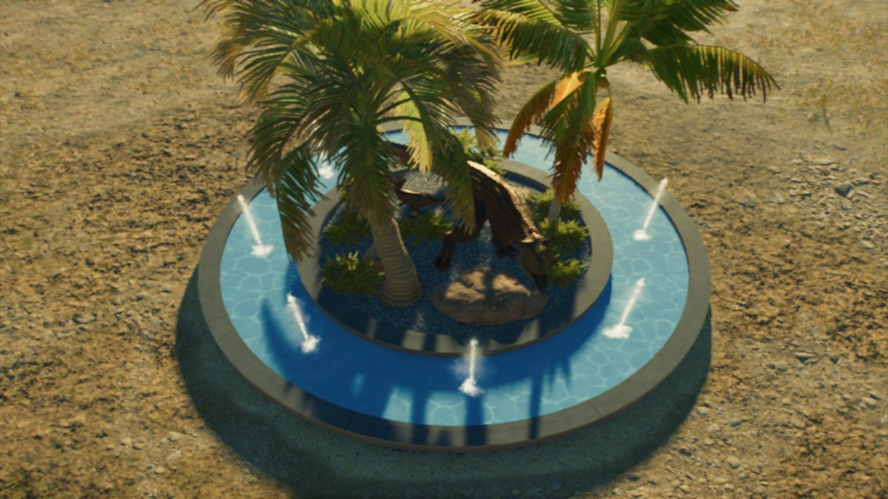Carnivores World Fountain B - Workshop - Jurassic World Evolution 3