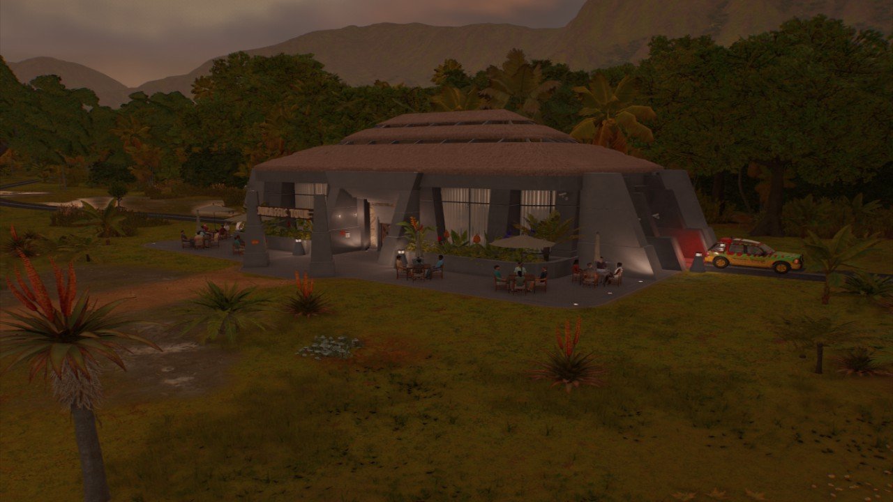 Jurassic Park - Safari Park Drive - Main Station - Jurassic World ...