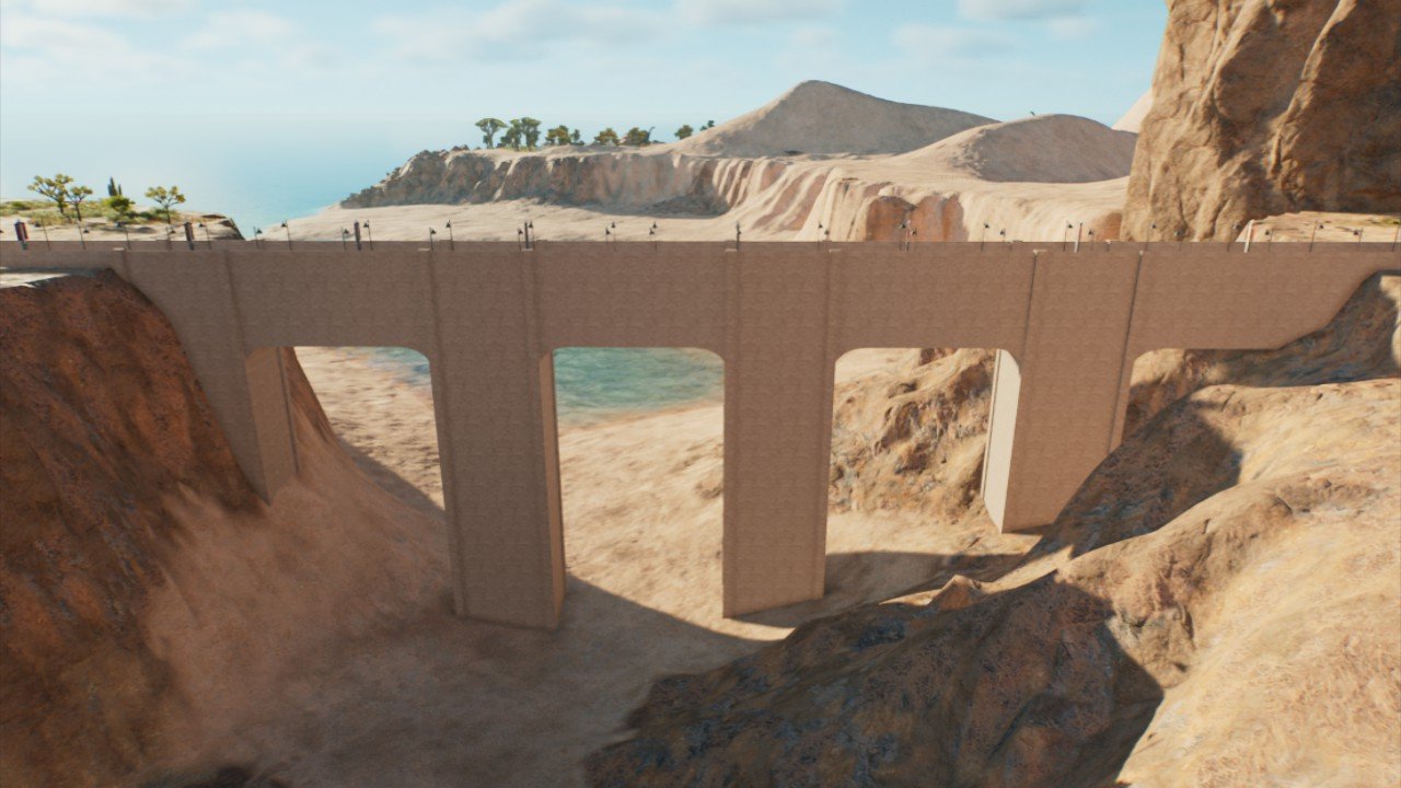 Simple Giant Desert Style Bridge - Workshop - Jurassic World Evolution 3
