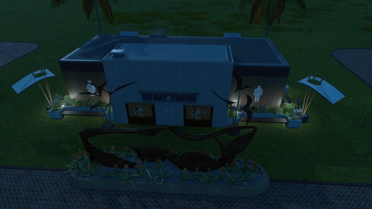 Fancy Restrooms - Workshop - Jurassic World Evolution 3