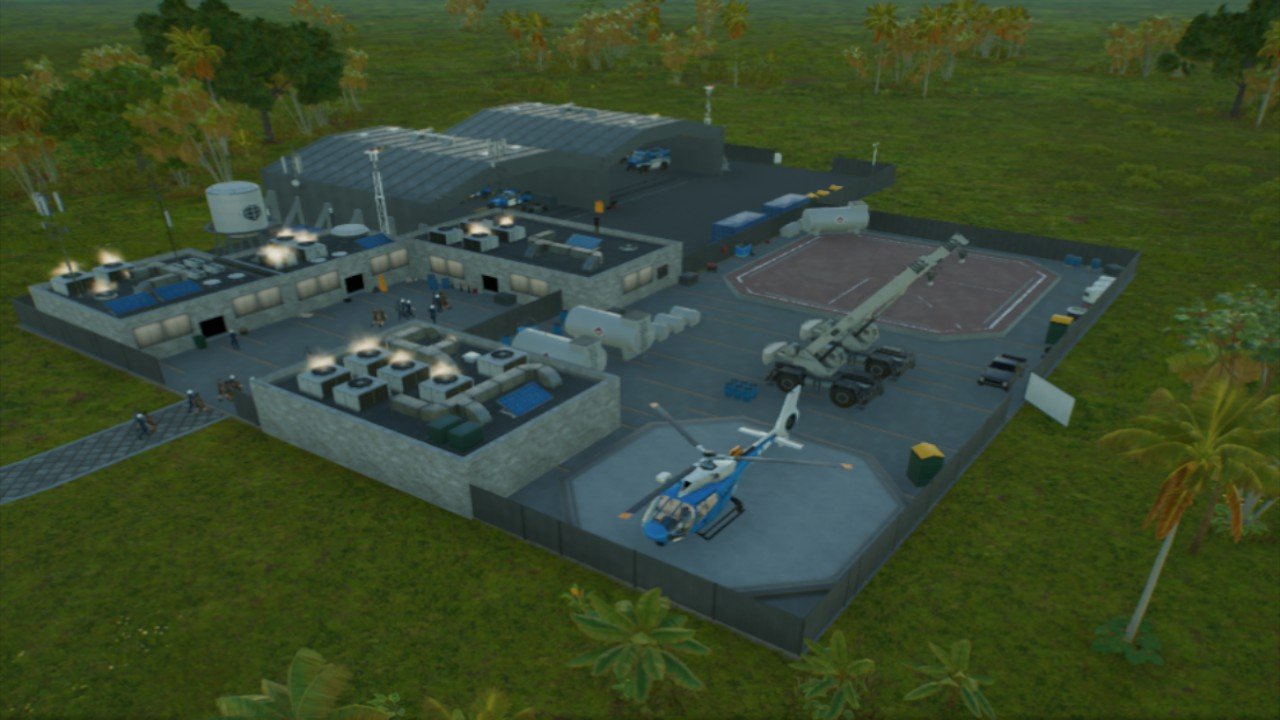 Operations Area - Workshop - Jurassic World Evolution 3