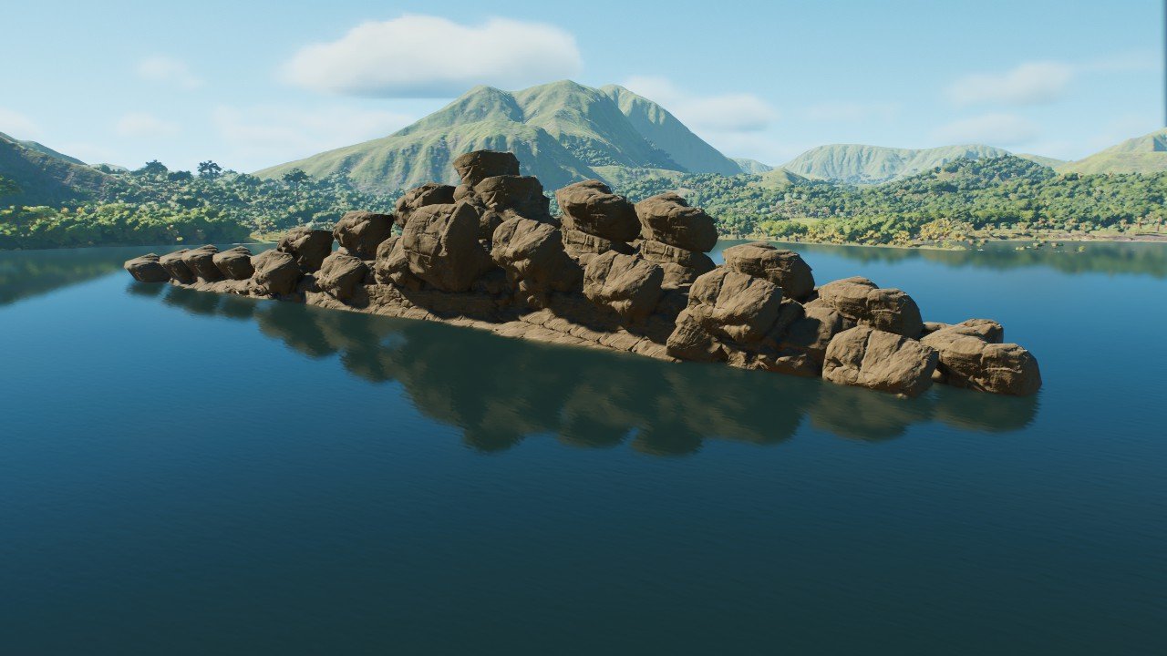 Godzilla 2018 swimming - Workshop - Jurassic World Evolution 3