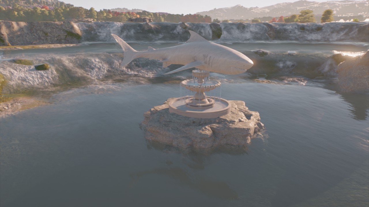 Meg Statue (Deluxe Upgrade) - Workshop - Jurassic World Evolution 3