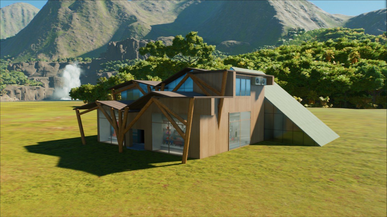 Camp Cretaceous Concept Art Store - Workshop - Jurassic World Evolution 3