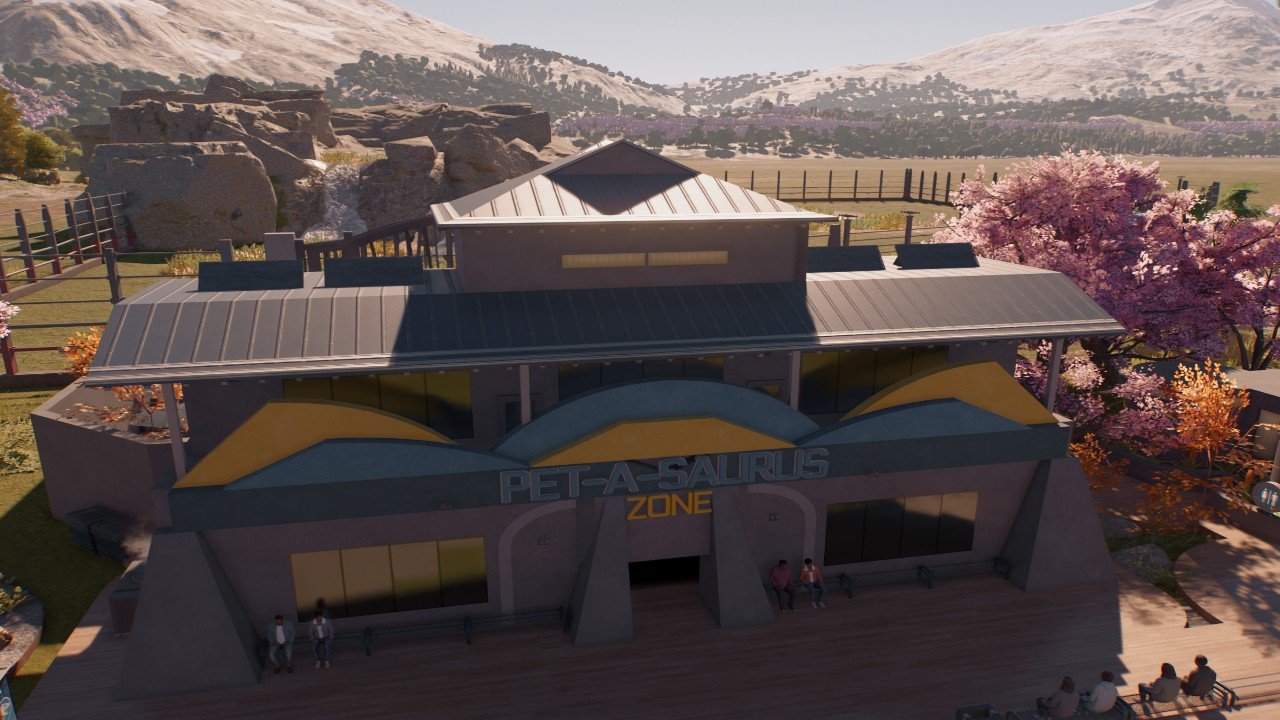Pet-A-Saurus Zone - Workshop - Jurassic World Evolution 3