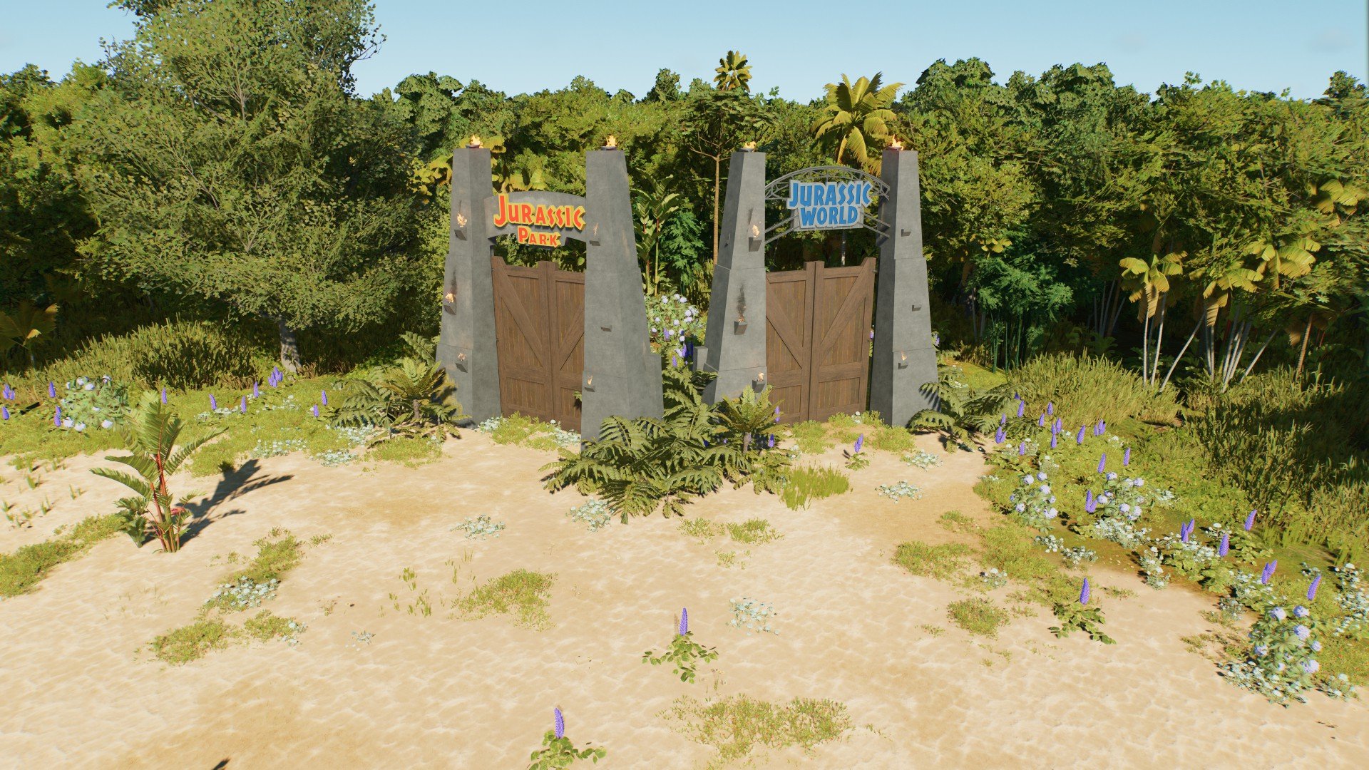 ISLA NUBLAR - GRID TEMPLATE - Workshop - Jurassic World Evolution 3