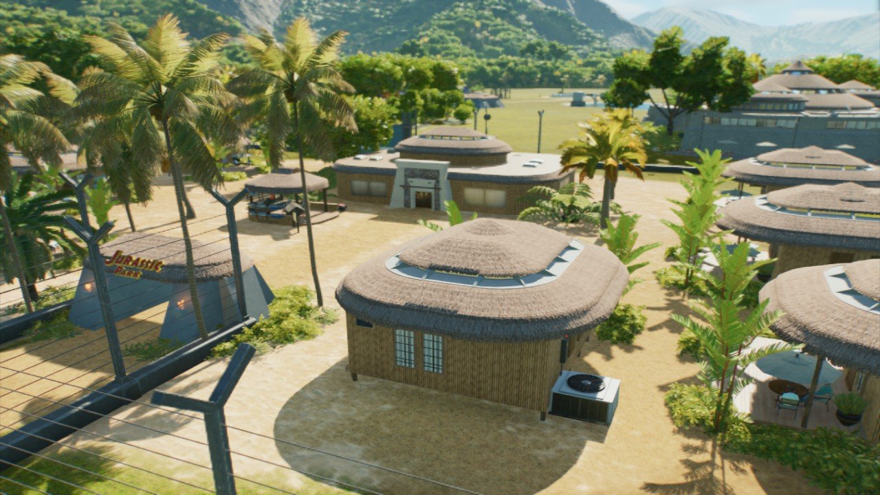 Jurassic Park Extended Stay Hotel and souvenir shop - Workshop ...