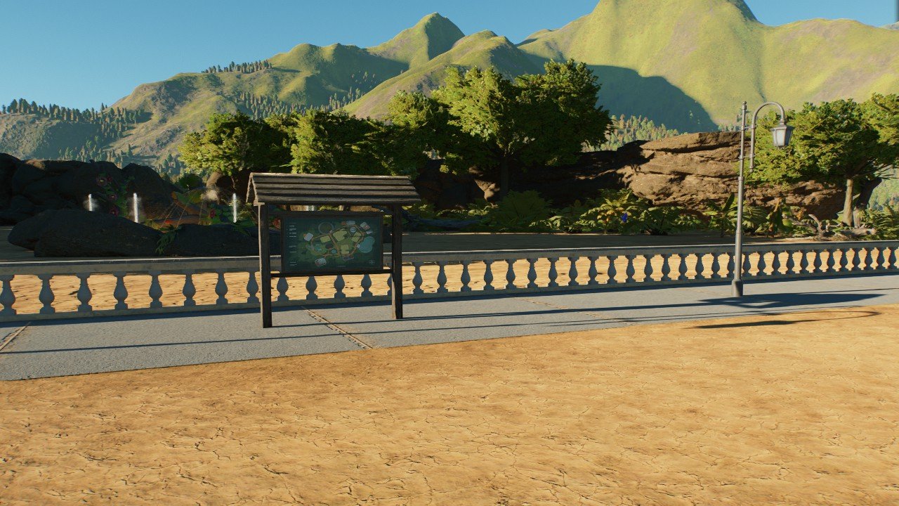 Classic Zoo enclosure tropical - Workshop - Jurassic World Evolution 3