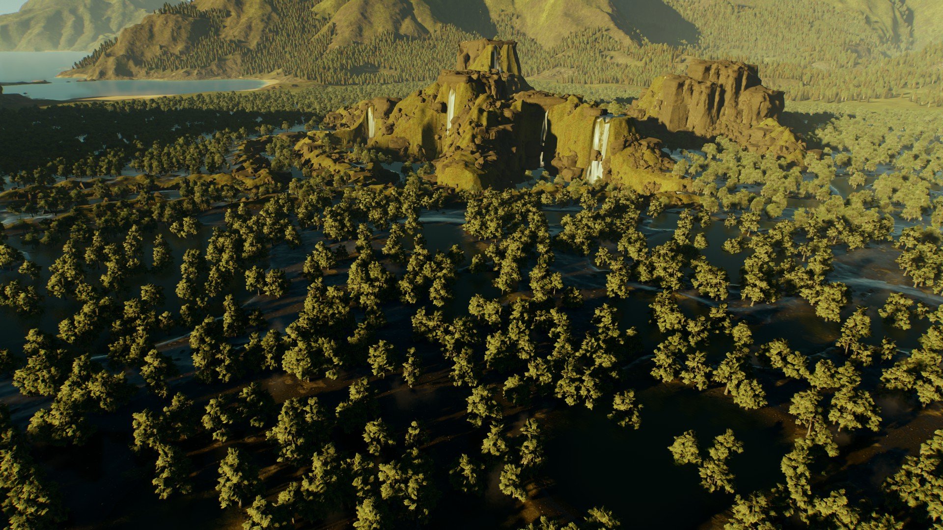 Tropical cypress swamp map - Workshop - Jurassic World Evolution 3