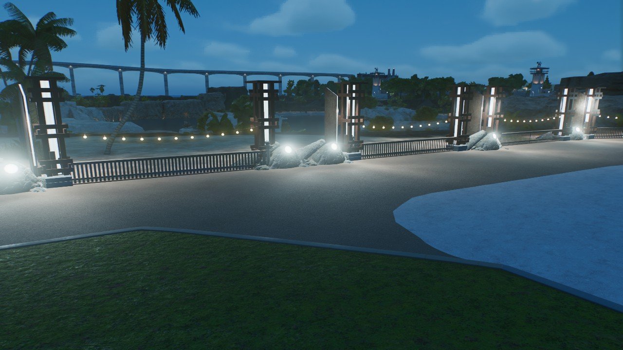 Gate wall - Workshop - Jurassic World Evolution 3