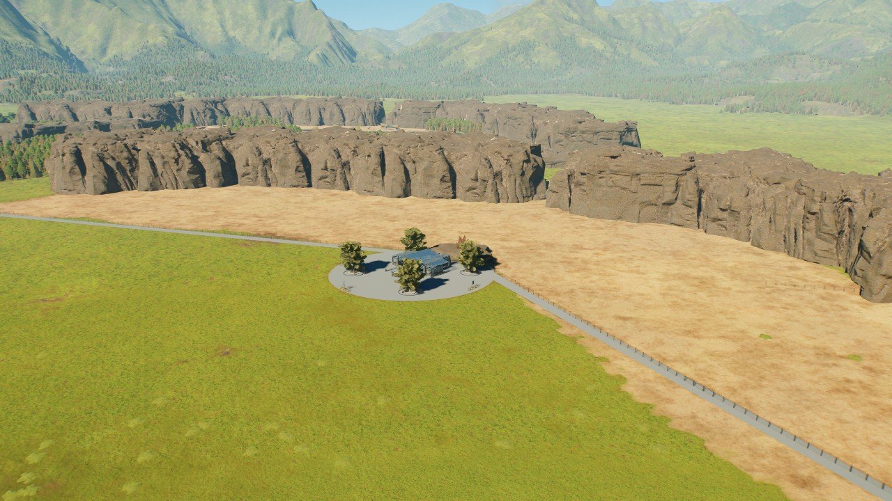 Sauropod enclosure - Workshop - Jurassic World Evolution 3