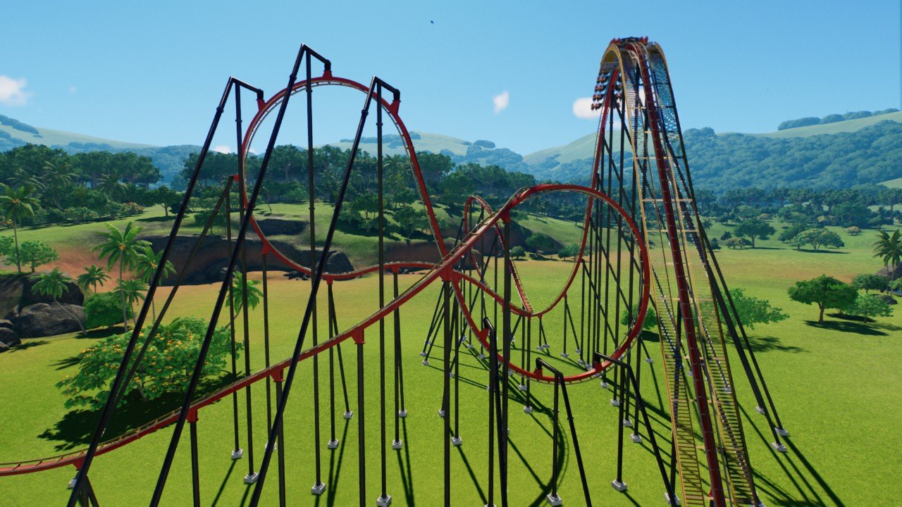 Eagles infinite - Planet Coaster 2 creation - Frontier Workshop