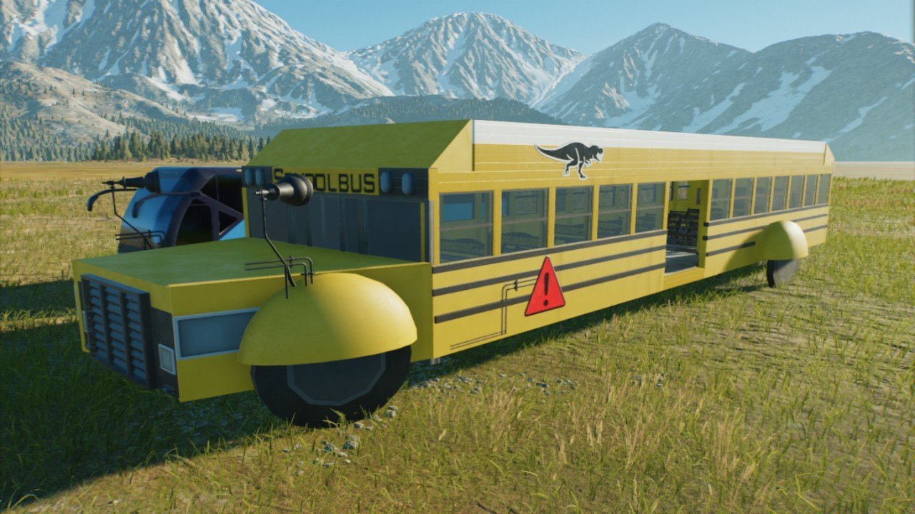 SCHOOL BUS - Workshop - Jurassic World Evolution 3