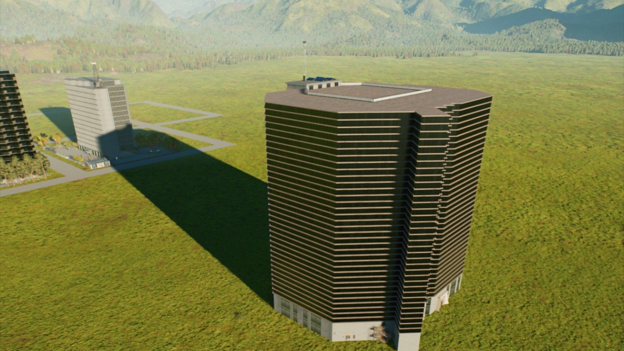 Visitor center office skysc***** tower - Workshop - Jurassic World ...