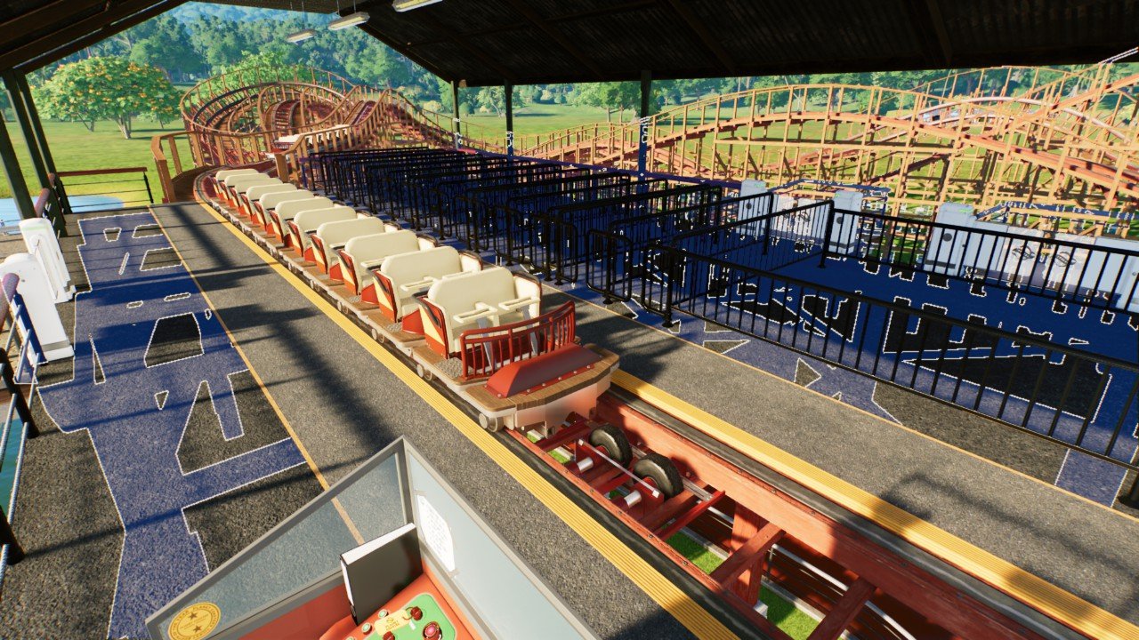 Runaway timbers - Planet Coaster 2 creation - Frontier Workshop