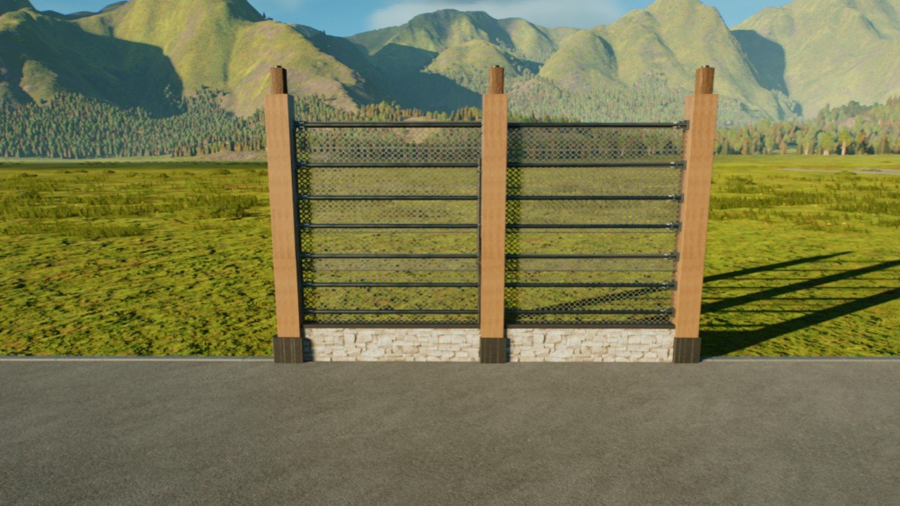 Heavy Alpine Fence - Workshop - Jurassic World Evolution 3