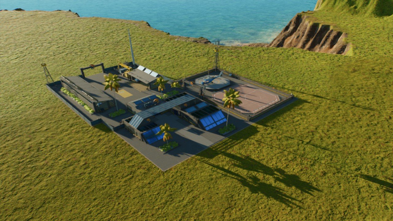 3 in 1 Responce Facility - Workshop - Jurassic World Evolution 3