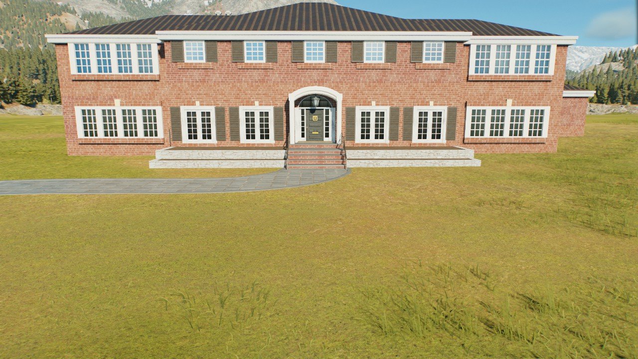 Georgian colonial House [Home Alone] - Workshop - Jurassic World ...