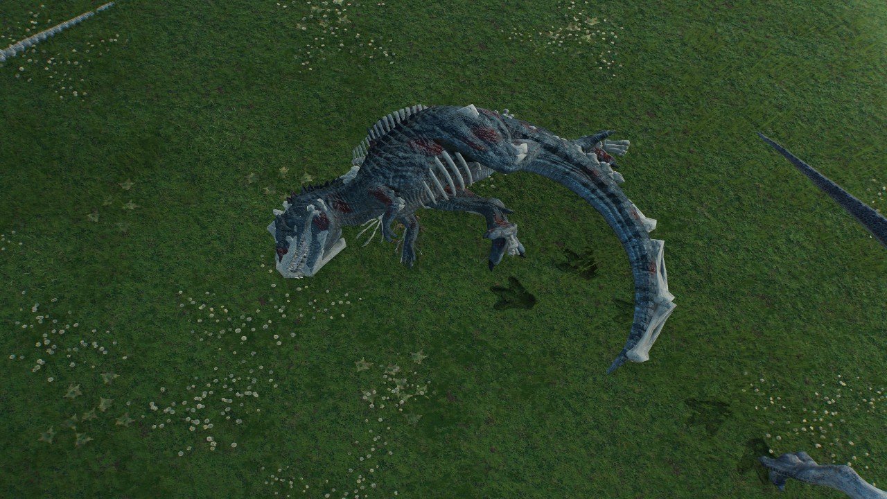 Giga skeleton - Workshop - Jurassic World Evolution 3