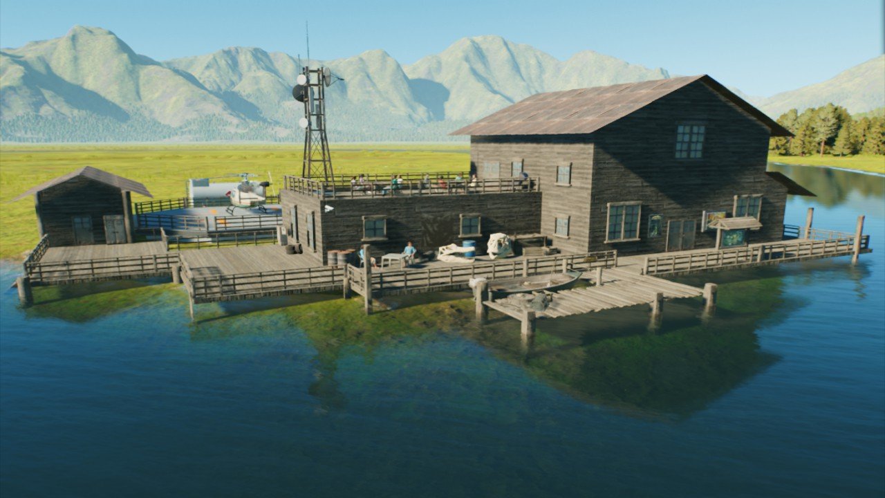 Port Arrival Point - Workshop - Jurassic World Evolution 3