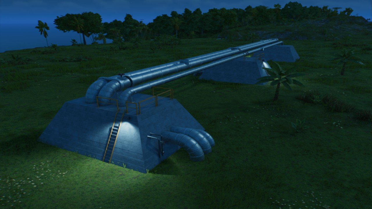 simple pipe system - Workshop - Jurassic World Evolution 3