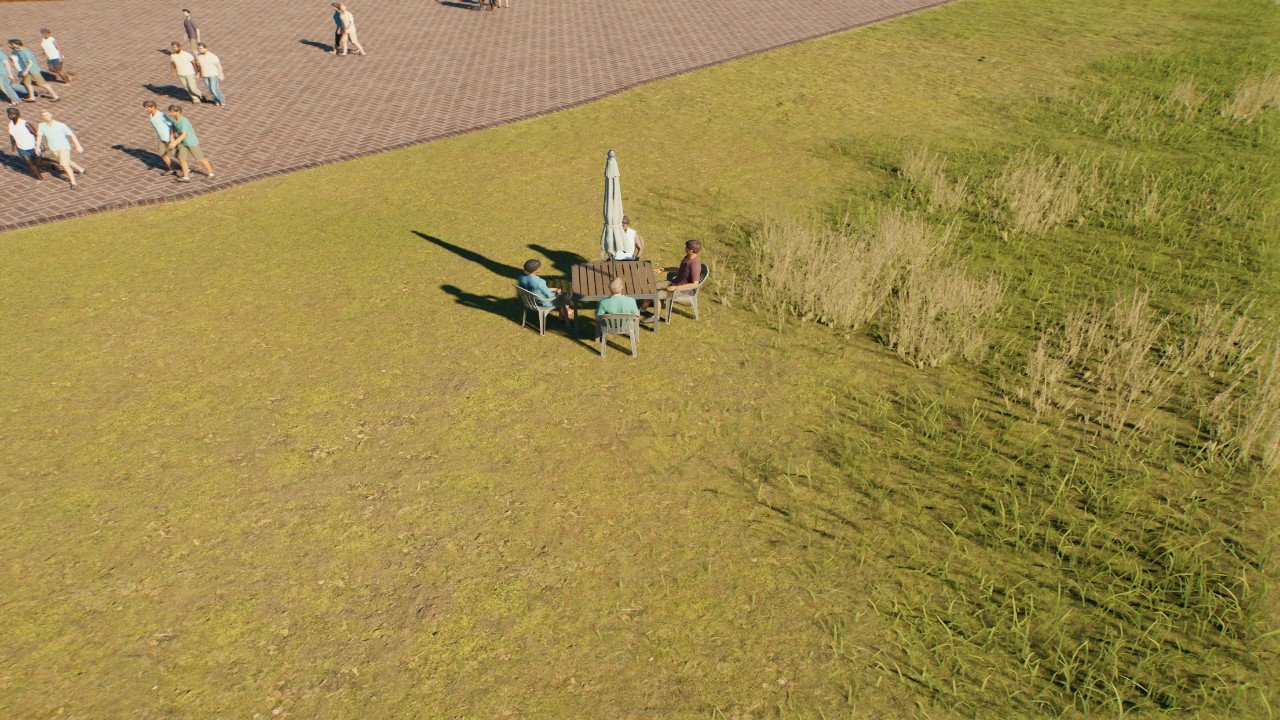 Umbrella Table (Closed) - Jurassic World Evolution 3 creation ...