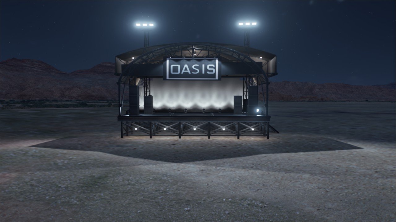 Oasis Live 25 Concert Stage - Workshop - Jurassic World Evolution 3