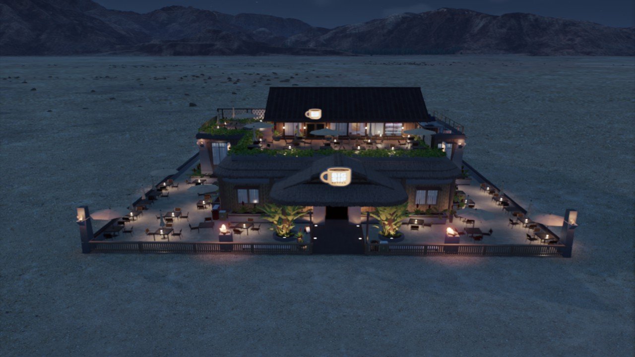 Improved Large Drinking Amenity - Workshop - Jurassic World Evolution 3