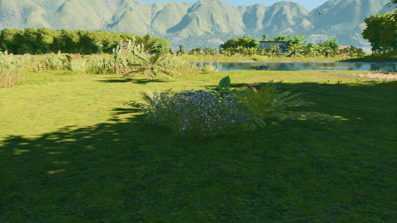 Small nest with bushes and ferns. - Workshop - Jurassic World Evolution 3
